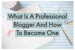 What Is A Professional Blogger And How To Become One - BlogItUplife