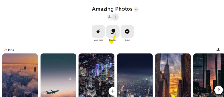 How To Make Pinterest Board Sections - BlogItUplife