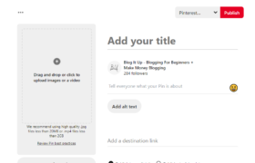 How To Post On Pinterest Using Computer Or Phone - BlogItUplife