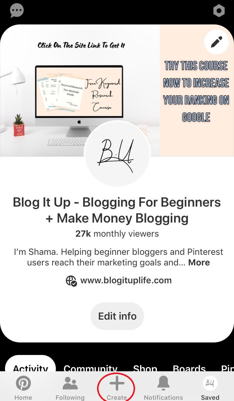 How To Post On Pinterest Using Computer Or Phone - BlogItUplife