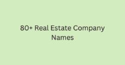 80+ Real Estate Company Names - BlogItUplife