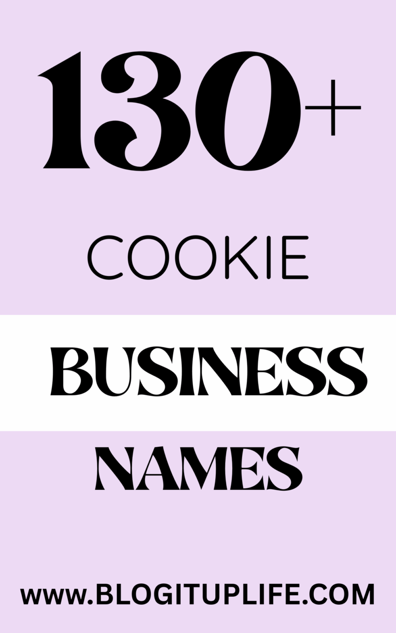 130+ Cookie Business Names - BlogItUplife
