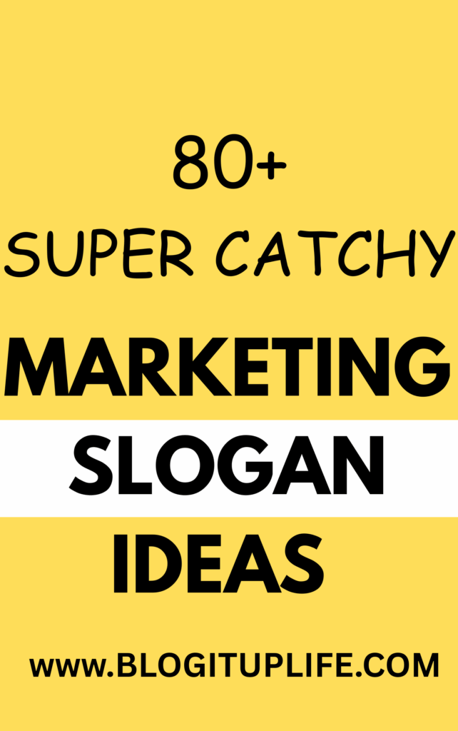 80+ Marketing Slogans & Taglines - BlogItUplife