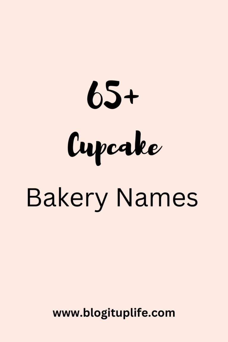 65+ Cupcake Bakery Names - BlogItUplife