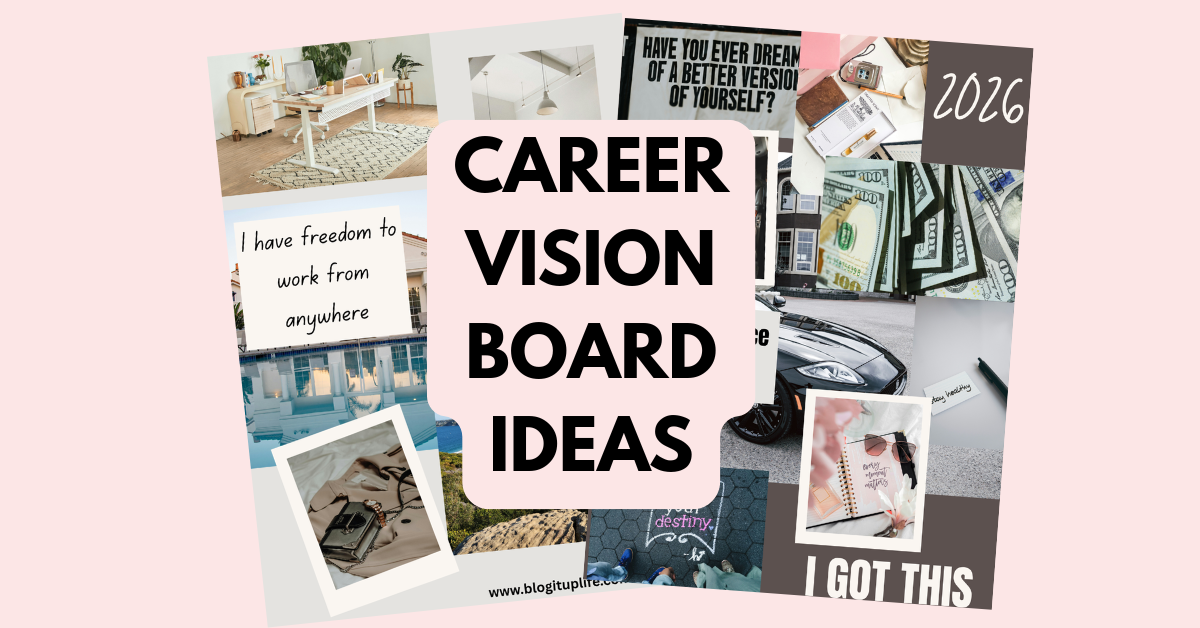 5+ Career Vision Board Ideas - BlogItUplife
